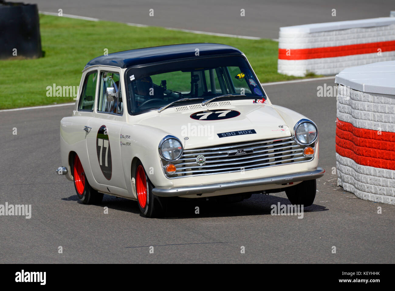 1958 Austin A40 owned by Mike Jordan driven by Andrew Jordan racing in ...