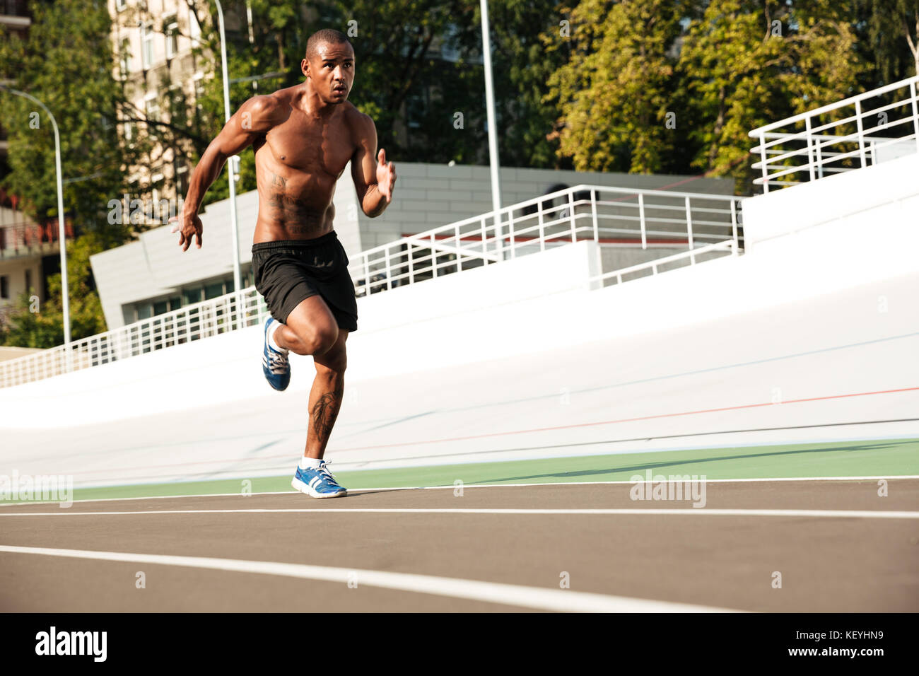 Photo young champion man hi-res stock photography and images - Alamy
