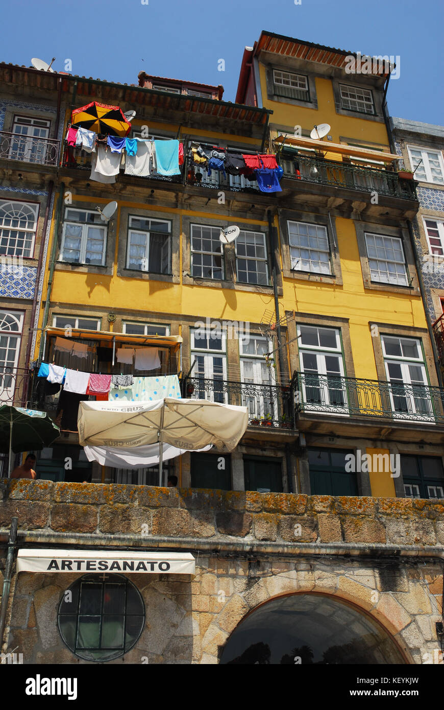 Portugal, Porto, Oporto, Traditional Buildings Stock Photo - Alamy