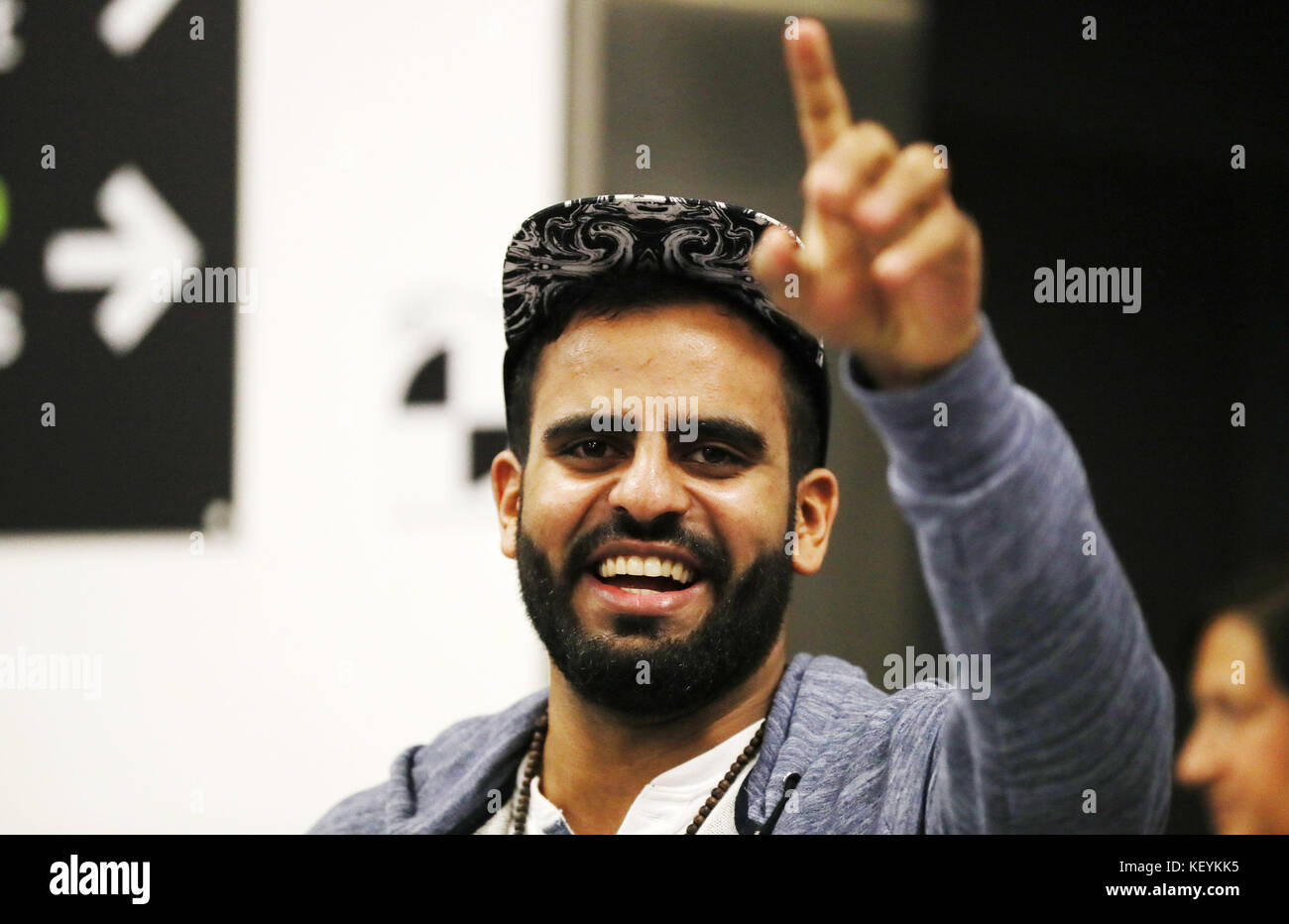 Irishman Ibrahim Halawa arriving back at Dublin Airport after being ...