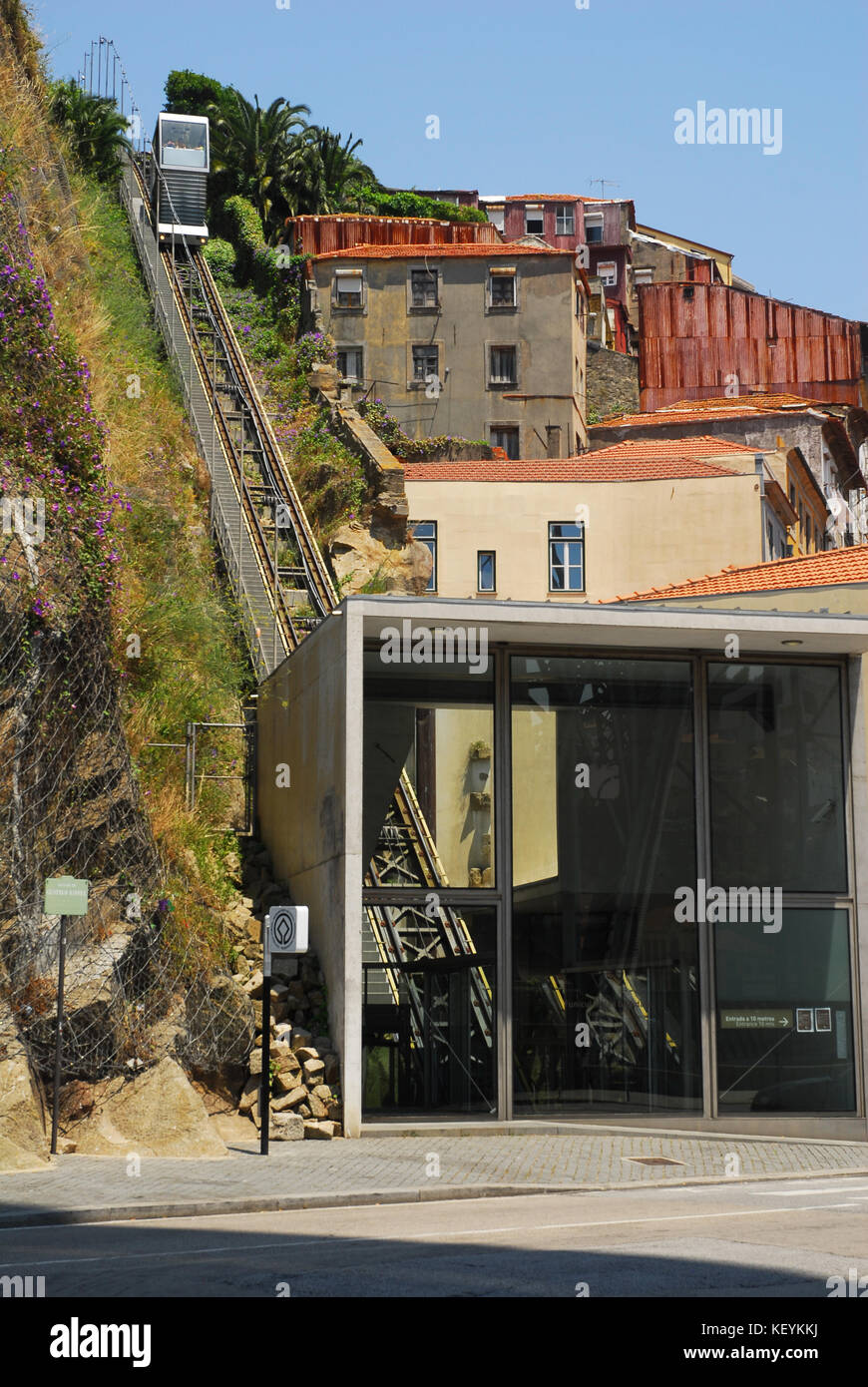 Portugal, Oporto, Porto, Funicular Railway Stock Photo - Alamy