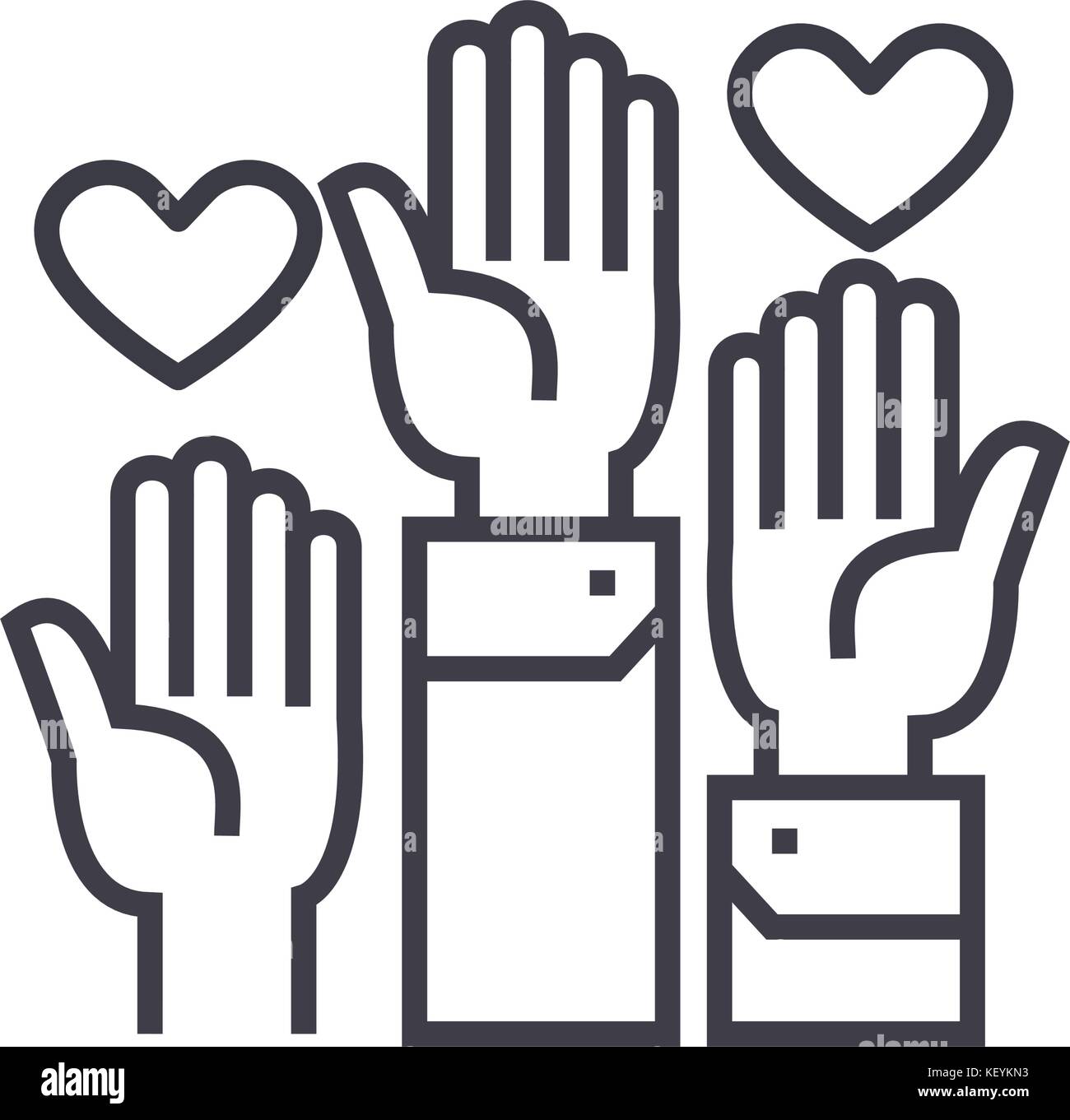 Volunteer Hand Icon