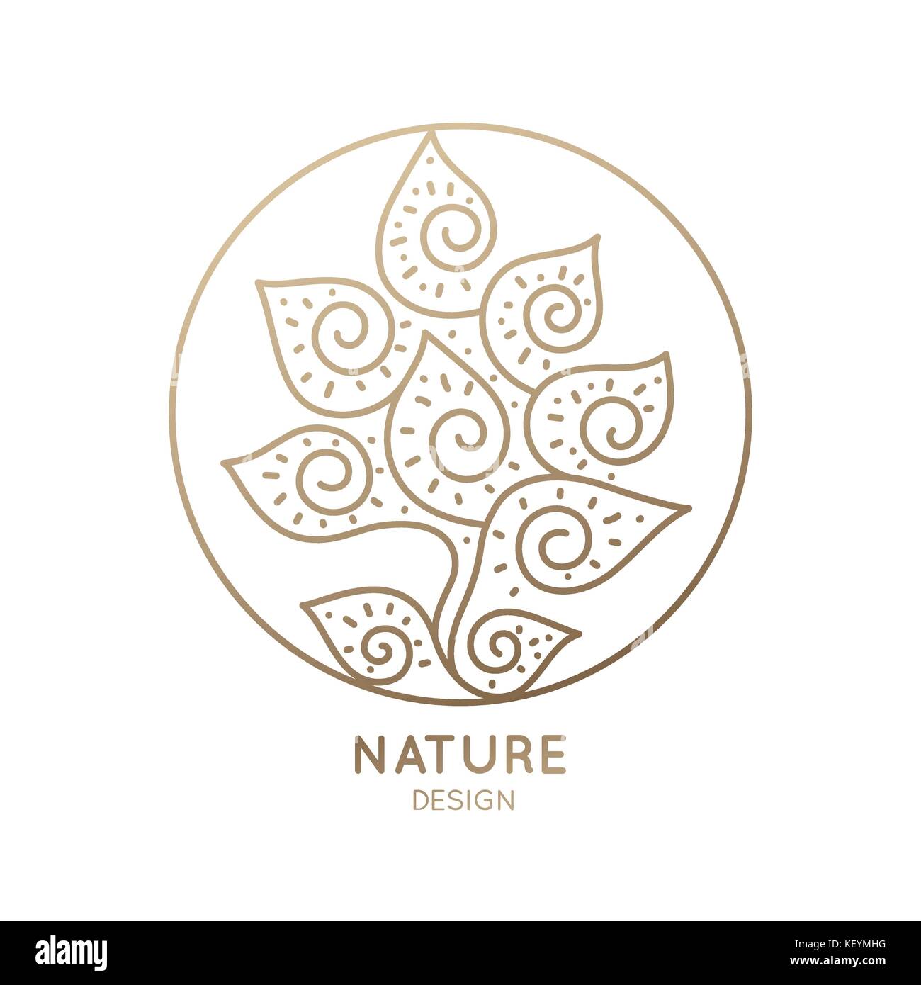 Abstract flower icon Stock Vector Images - Alamy