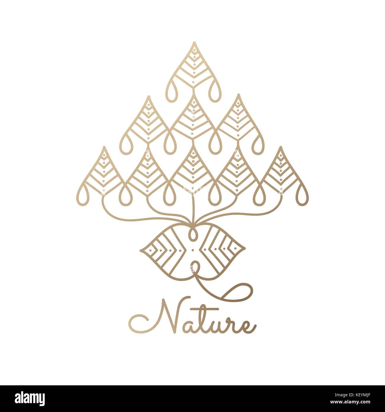 Flower shop sign emblem Stock Vector Images - Alamy