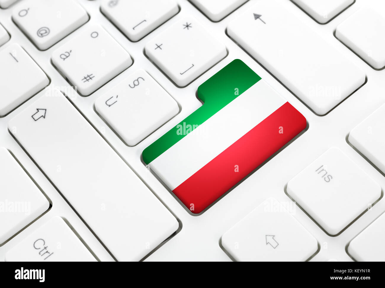 The italian social republic flag hi-res stock photography and images ...