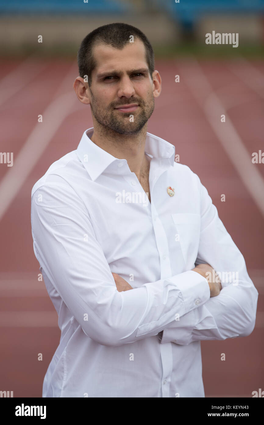 Robbie Grabarz during the England Athletics squad announcement for the ...
