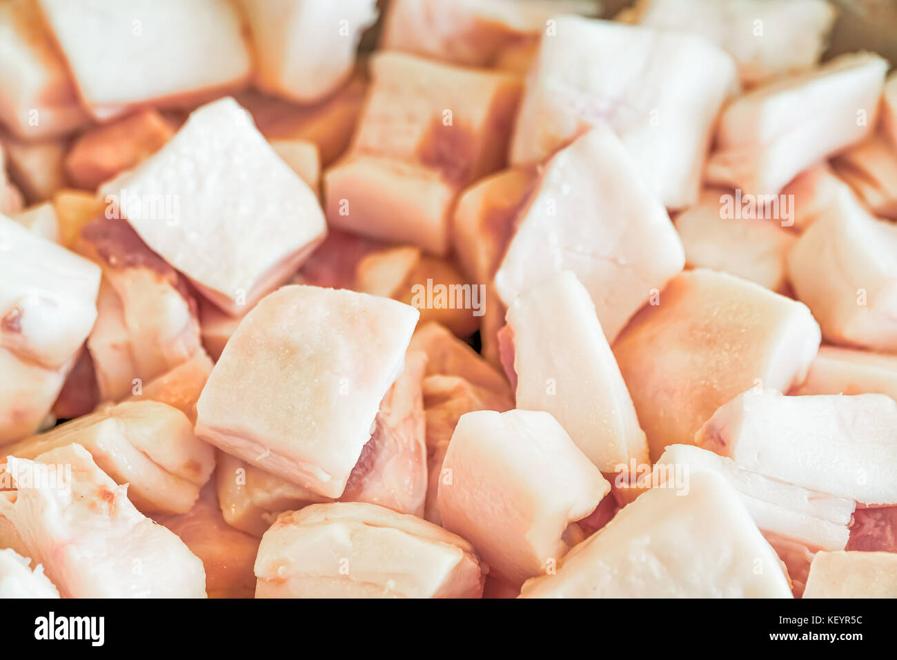 Iberian lard background texture Stock Photo - Alamy