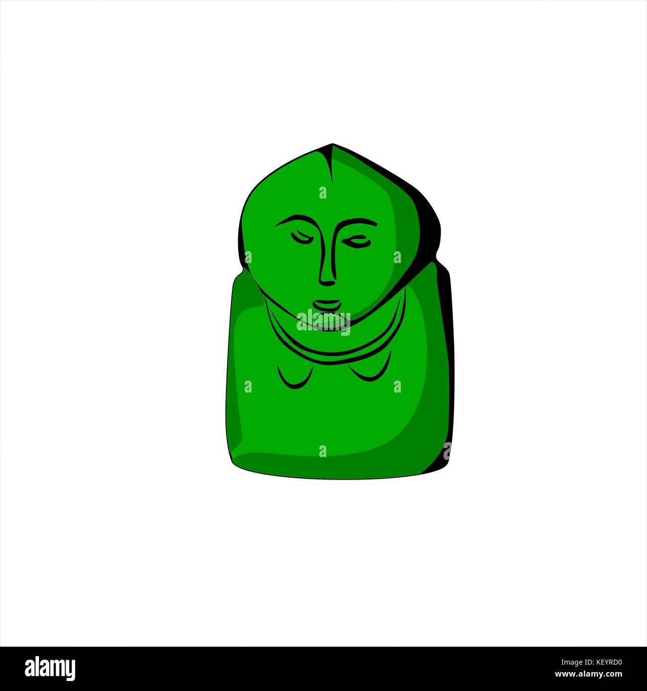 Cartoon totem hi-res stock photography and images - Alamy