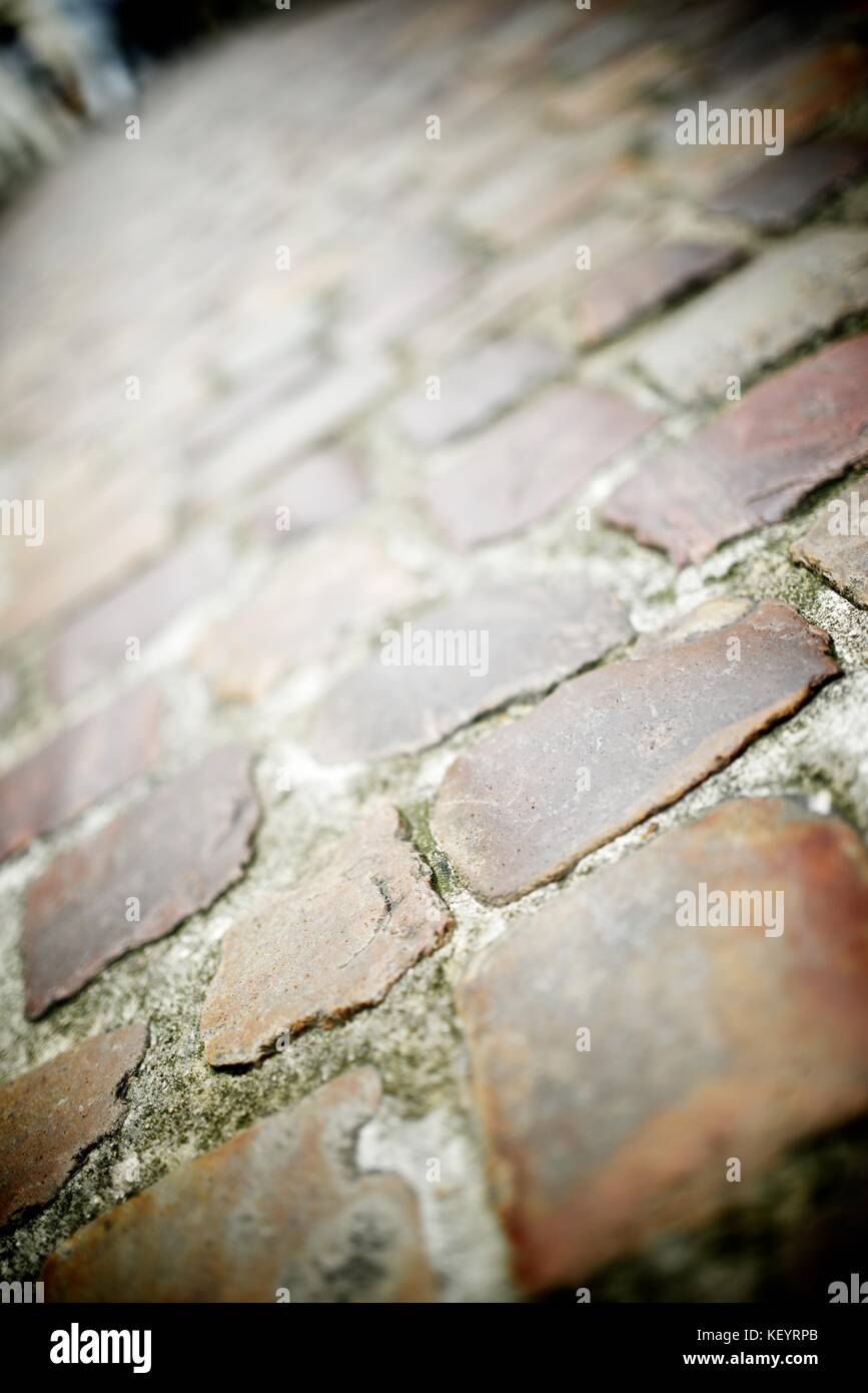 Floor of a street with stone tiles Stock Photo - Alamy