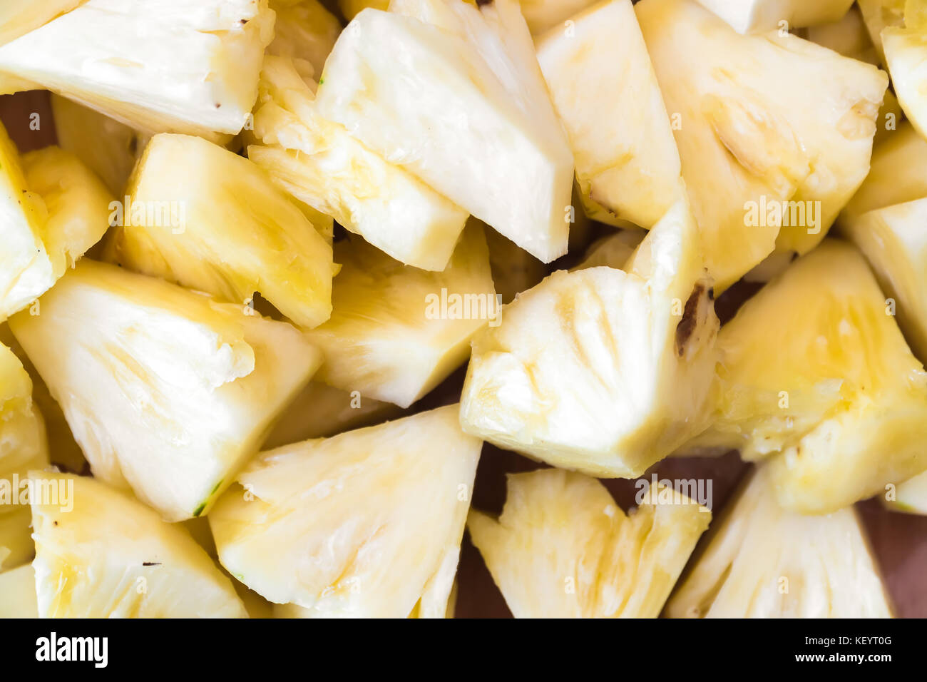 Sliced pineapple on kitchen hi-res stock photography and images - Alamy