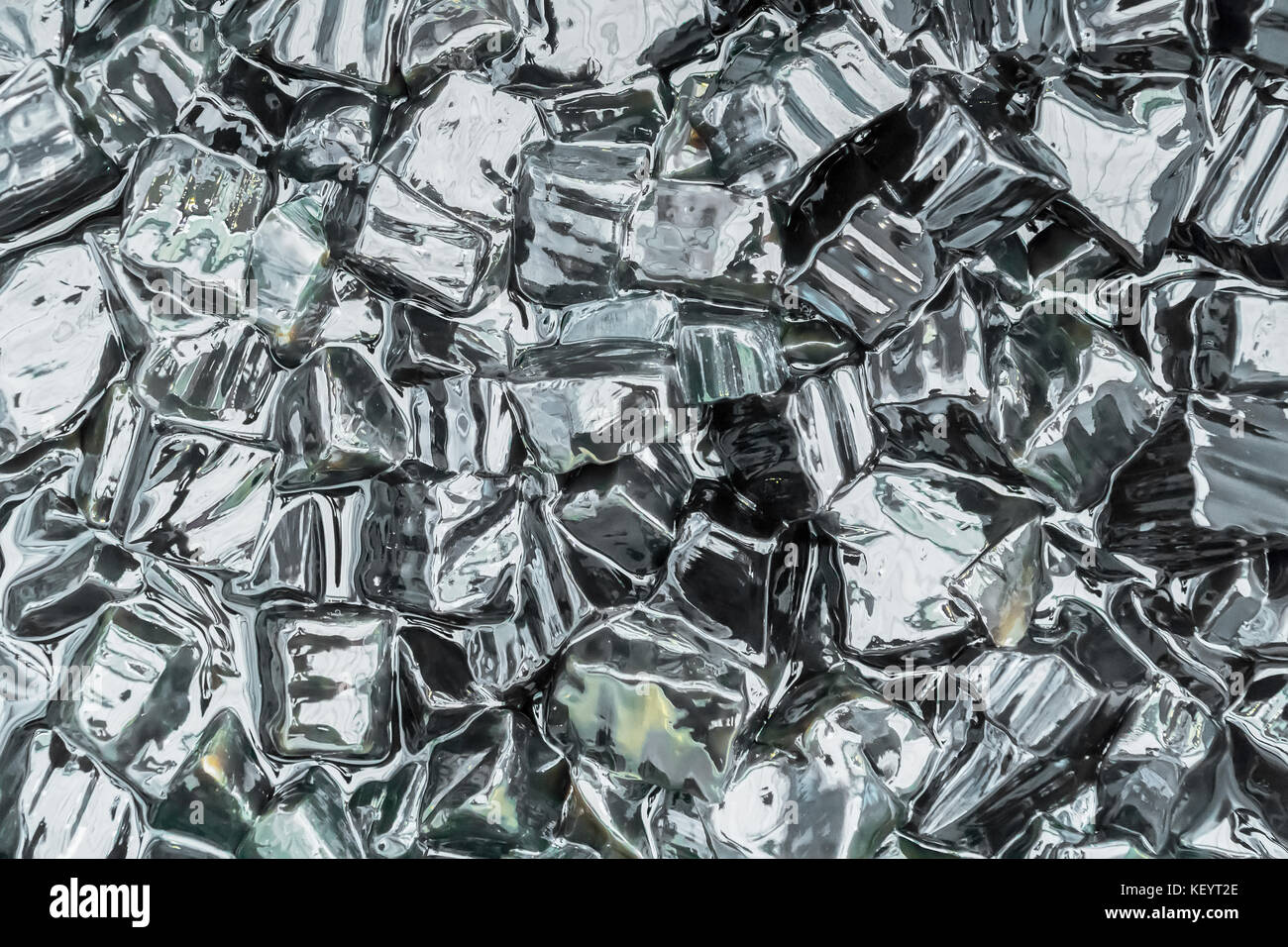 Chinese black vegetable jelly dessert Stock Photo - Alamy