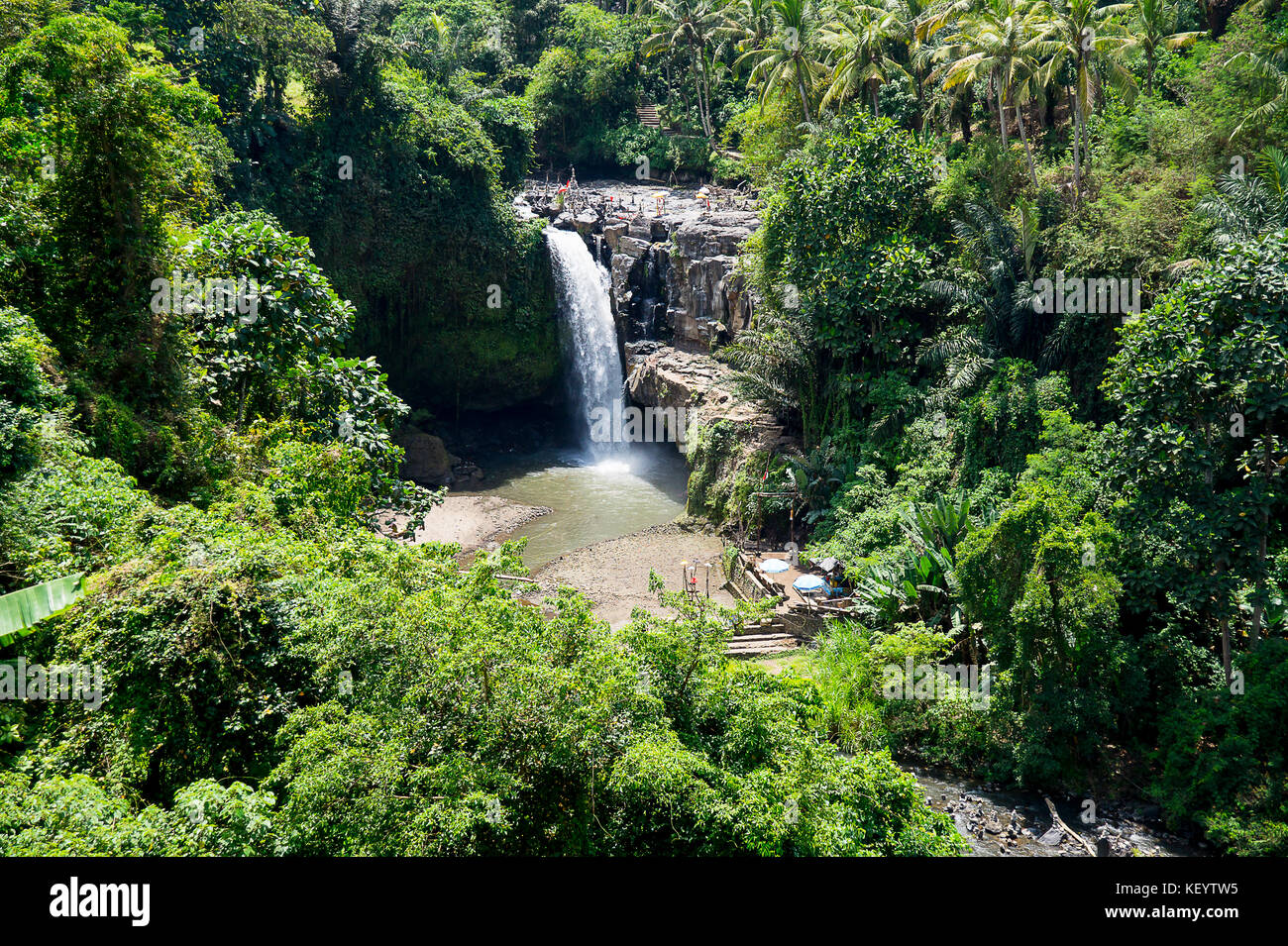 Bali jungle waterfall hi-res stock photography and images - Alamy