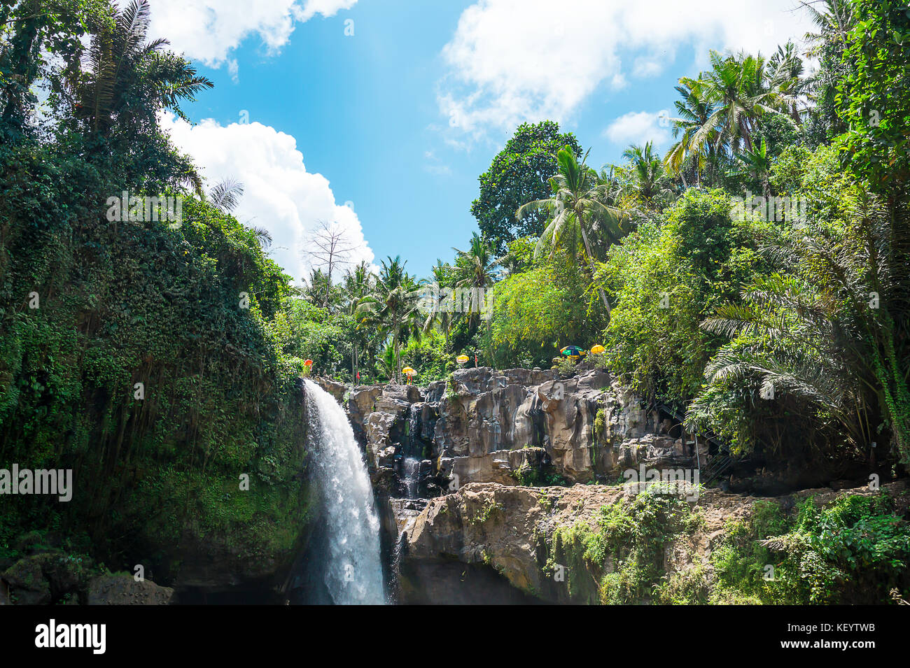 Bali jungle waterfall hi-res stock photography and images - Alamy