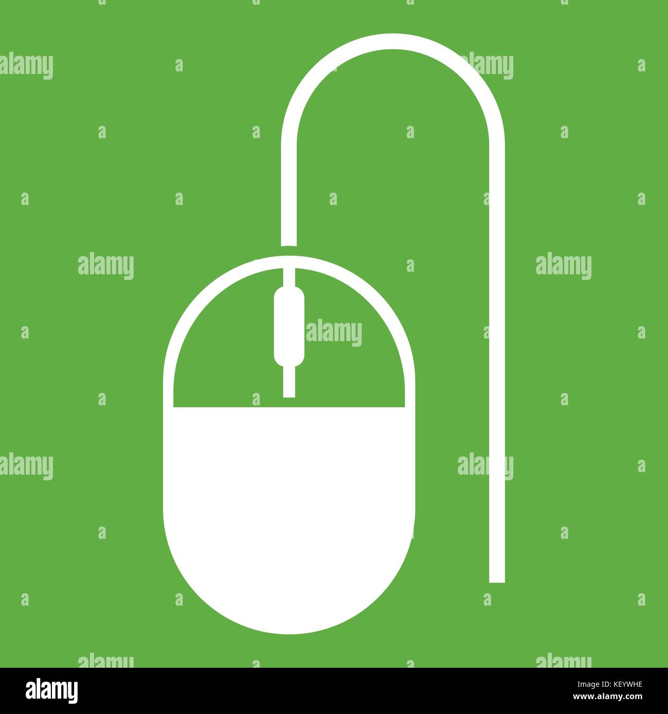 Computer mouse icon green Stock Vector Image & Art - Alamy