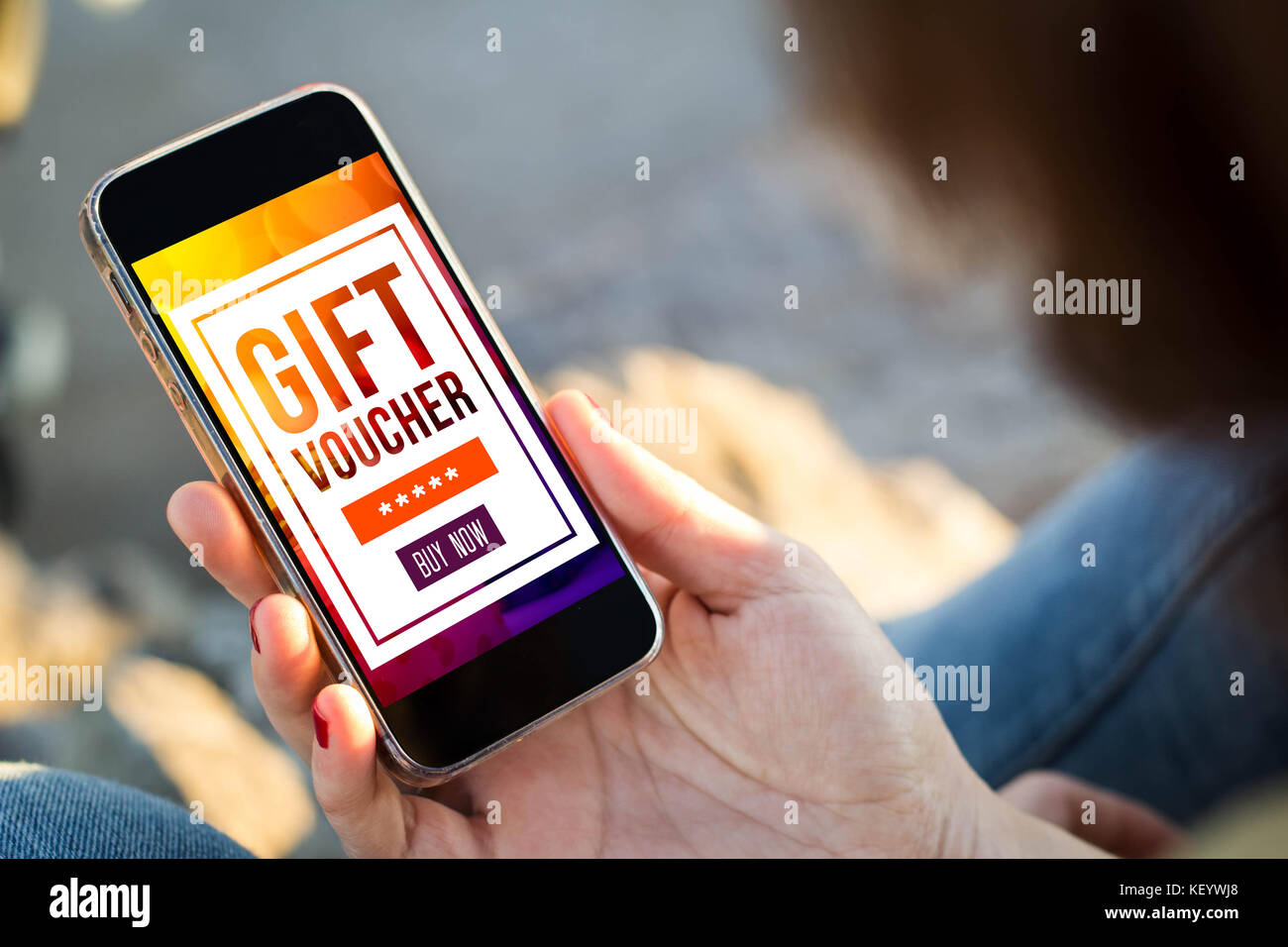 Mobile voucher hi-res stock photography and images - Alamy