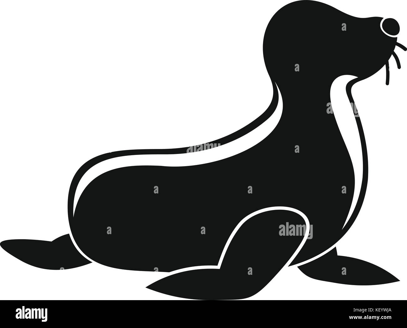 Seal icon, simple style Stock Vector Image & Art - Alamy