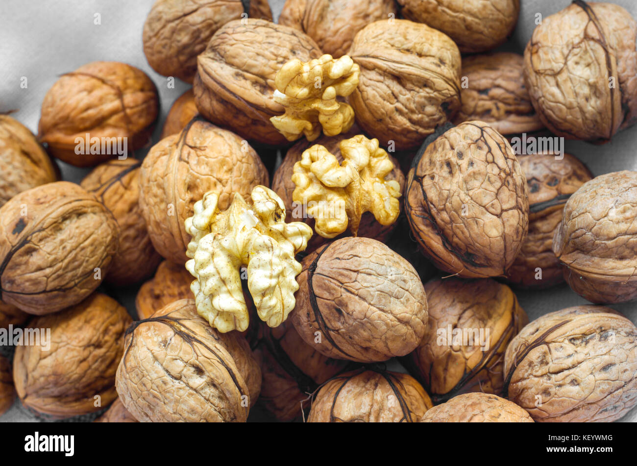 Dried walnut hi-res stock photography and images - Alamy