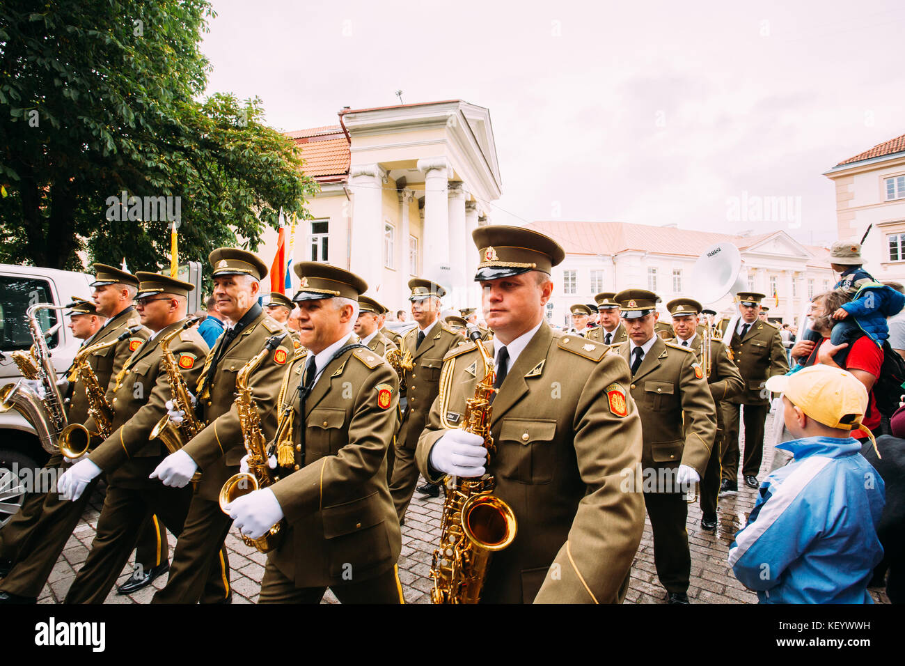 Lithuanian army band hi-res stock photography and images - Alamy