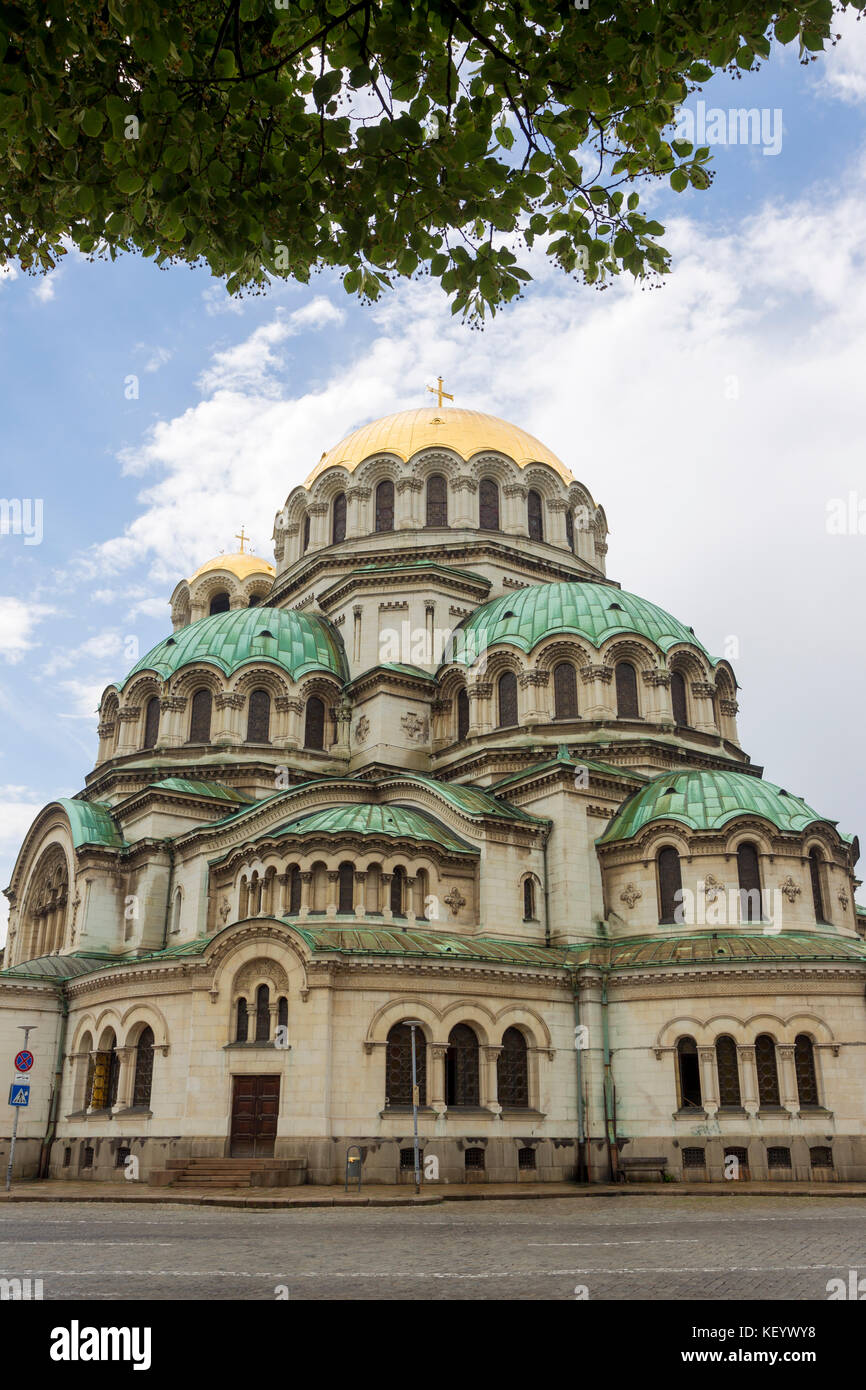 Alexander Nevsky Cathedral in capital city Sofia in Bulgaria Stock ...