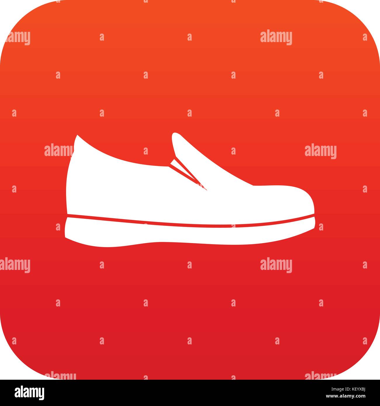 Shoes icon digital red Stock Vector Image & Art - Alamy