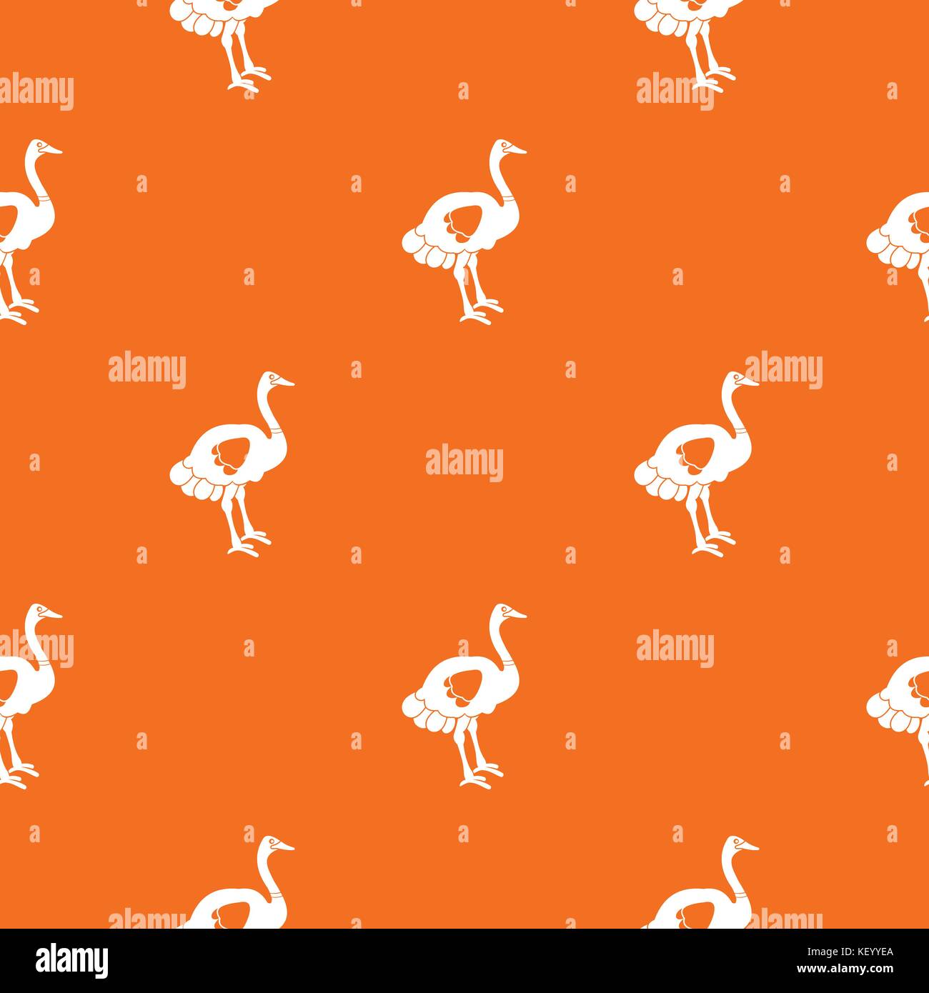 Ostrich pattern seamless Stock Vector Image & Art - Alamy