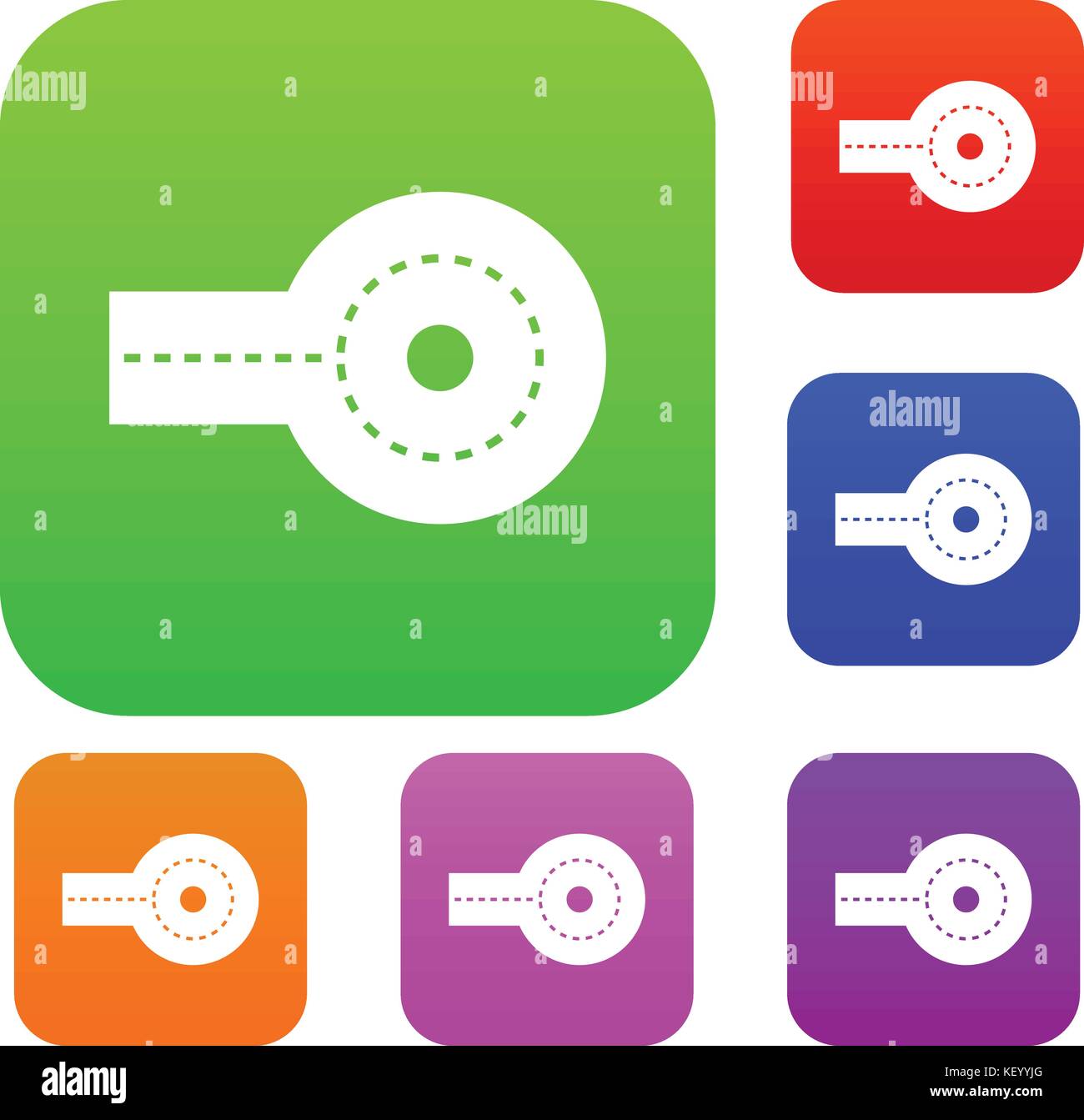 Red blue markings Stock Vector Images - Alamy