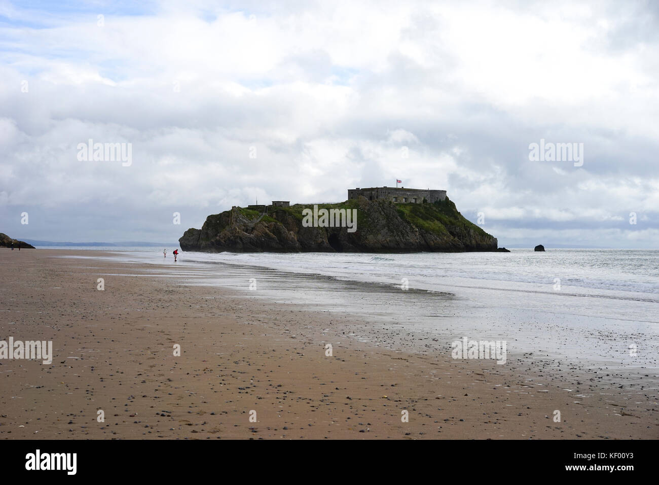 St Catherines Island and Fort, Tenby, South Wales, UK Stock Photo - Alamy