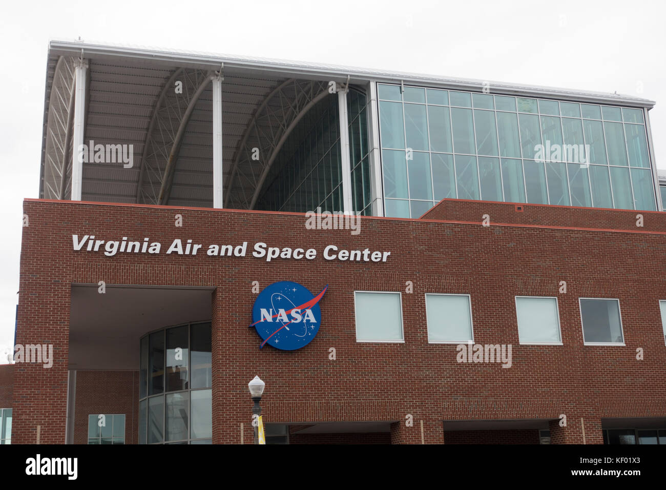 Virginia Air and Space center Hampton VA Stock Photo - Alamy
