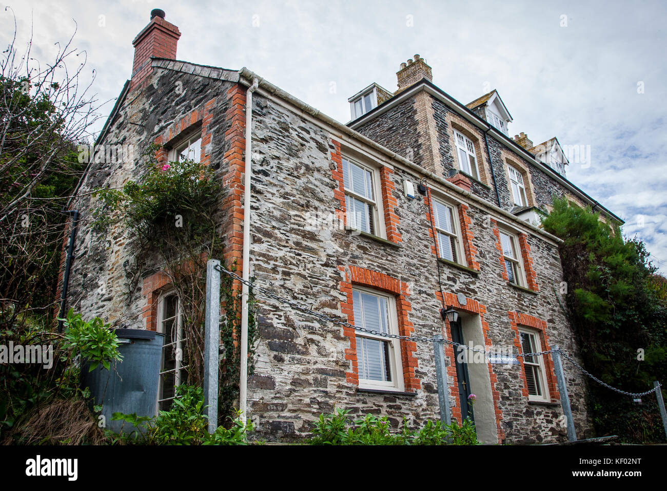 Doc Marin's house in Port Isaac Cornwall where the TV series is filmed ...