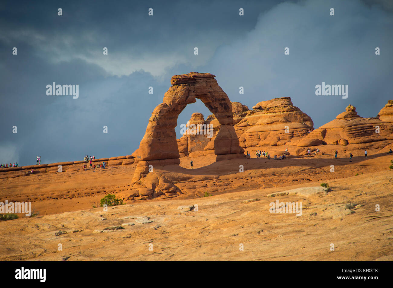 Delicate Arch, Arches National Park, Utah, USA Stock Photo - Alamy