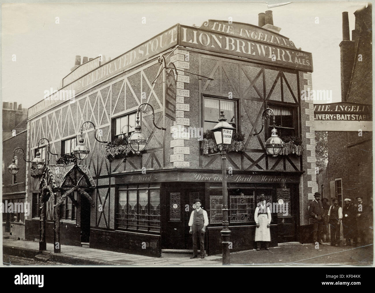 The Angel Inn, Highgate, London. Situated only five miles from ...