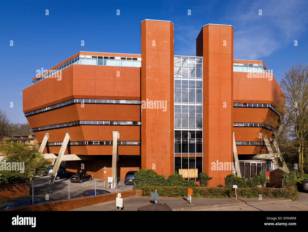 The Queen's College, Oxford, Oxfordshire. General view of Florey ...