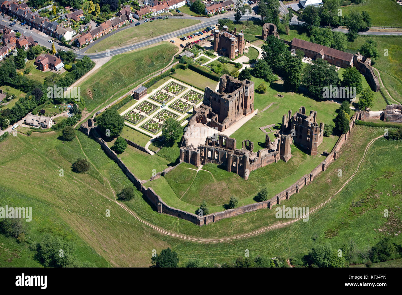 Aerial view kenilworth castle hi-res stock photography and images - Alamy