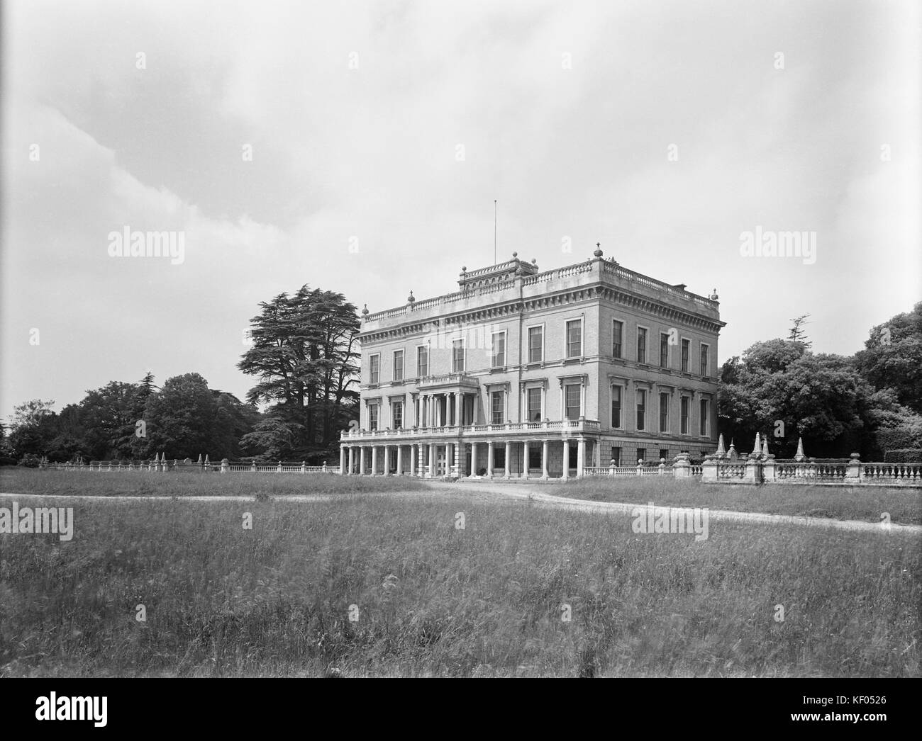 Henham Hall, Henham Park, Suffolk. View of the south front ...