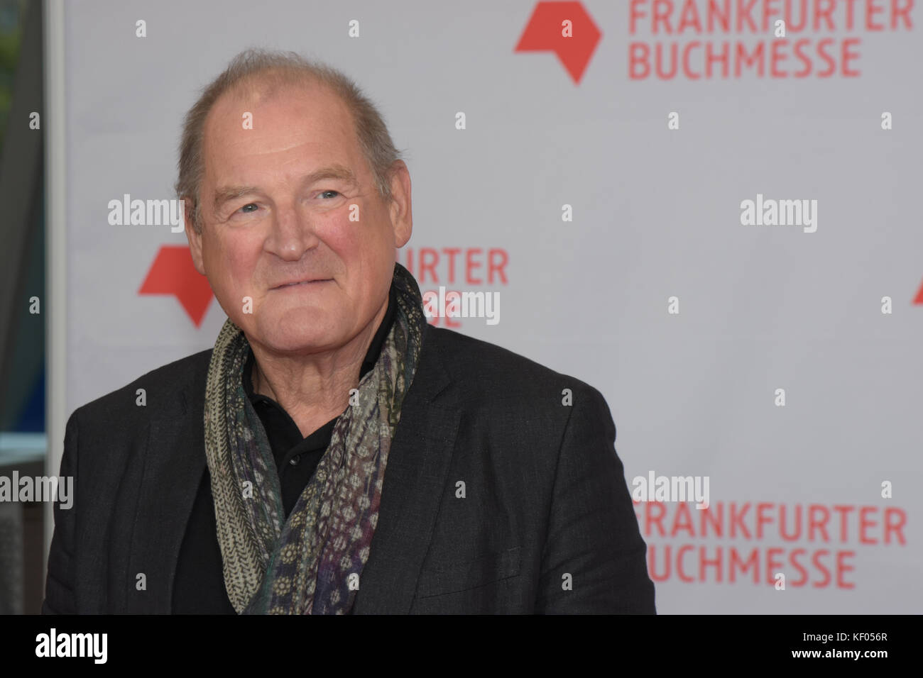 Frankfurt, Germany. 10th Oct, 2017. Burghart Klaussner (* 1949), german ...