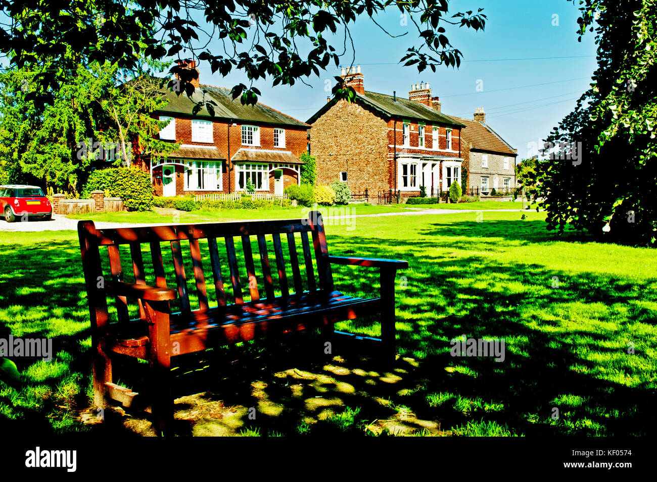 Chantry Green, Upper Poppleton, North Yorkshire Stock Photo - Alamy