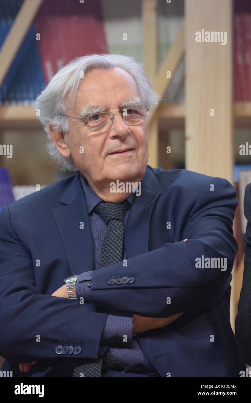 Frankfurt, Germany. 11th Oct, 2017. Bernard Pivot (* 1935), french ...