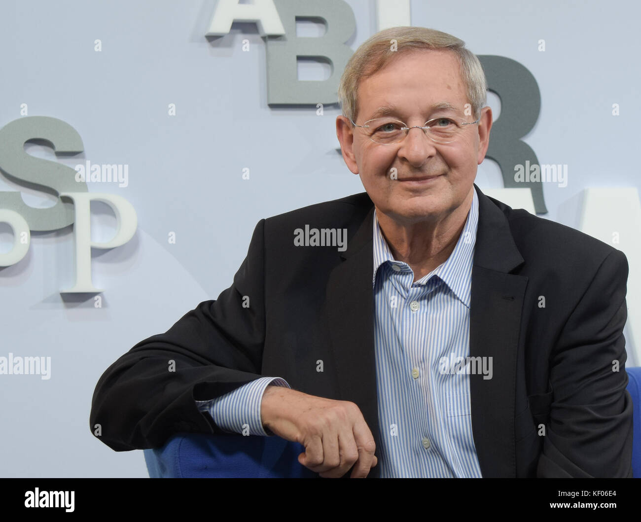 Frankfurt, Germany. 12th Oct, 2017. Peter Nadas (* 1942), hungarian ...