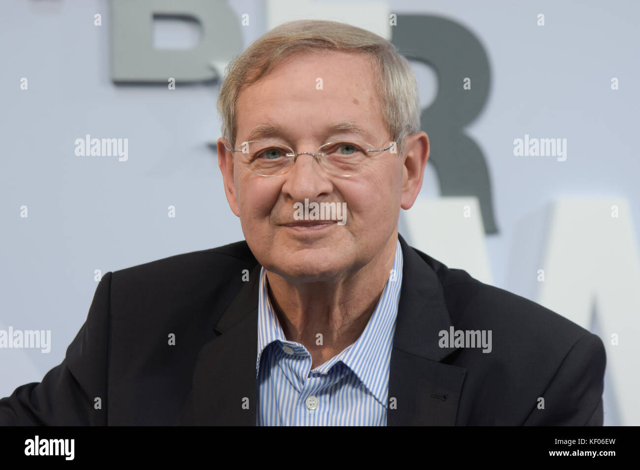 Frankfurt, Germany. 12th Oct, 2017. Peter Nadas (* 1942), hungarian ...
