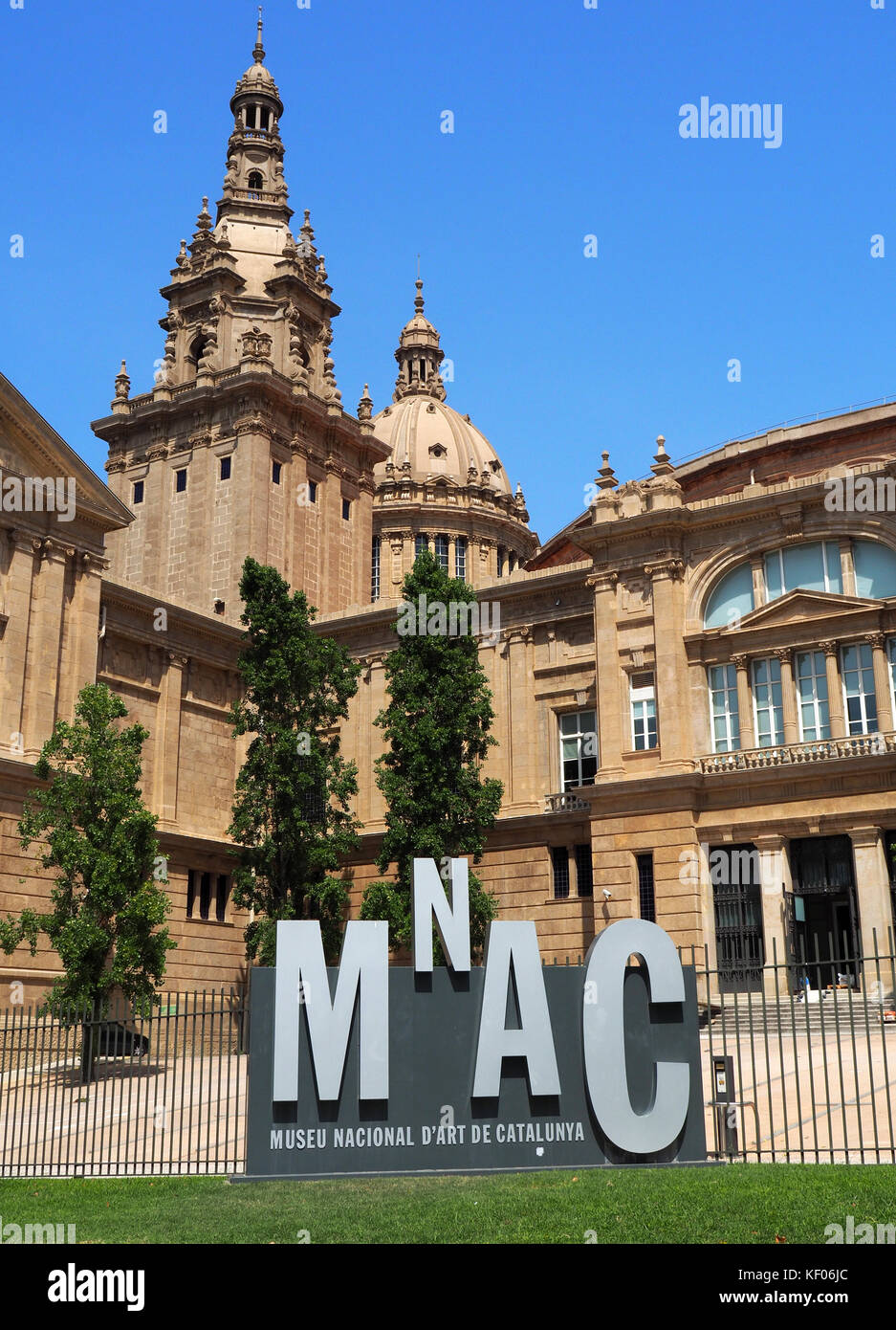 National Art Museum of Catalonia in Barcelona, Spain Stock Photo - Alamy