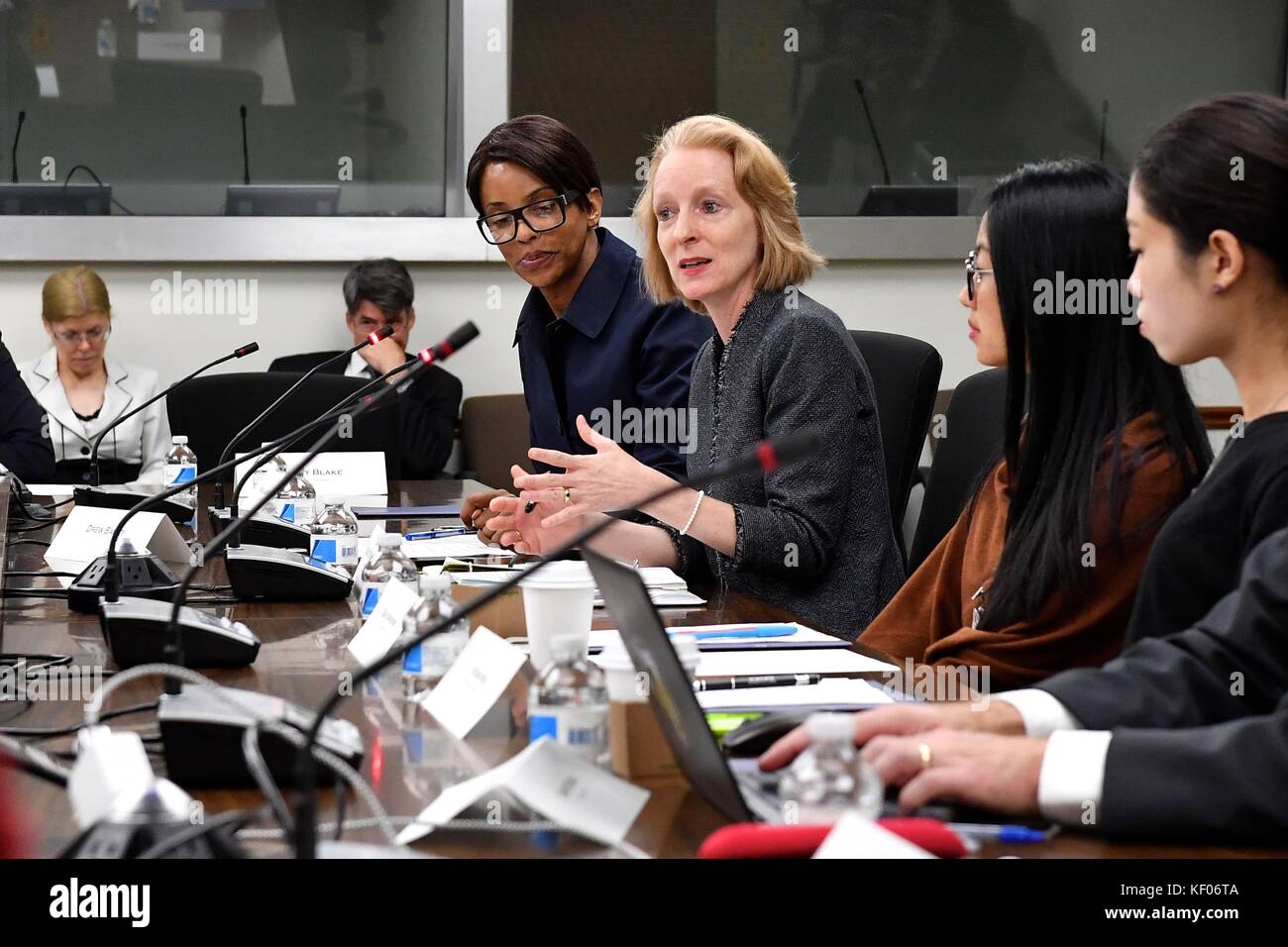 U.S. Public Affairs Secretary of State Acting Assistant Susan Stevenson ...