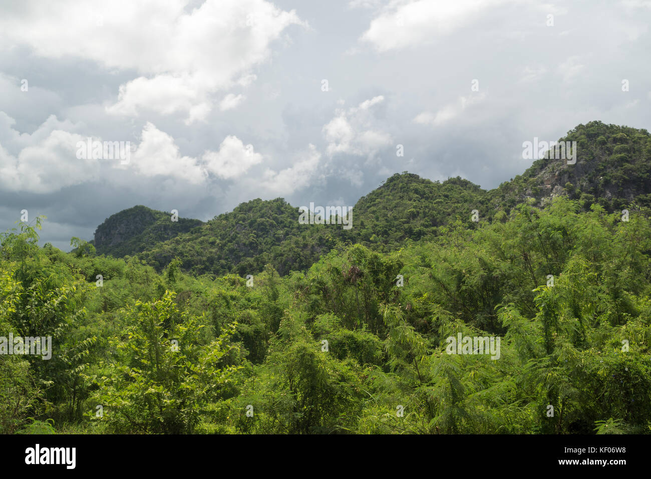 sweeping monsoon - view into the landscape Stock Photo - Alamy