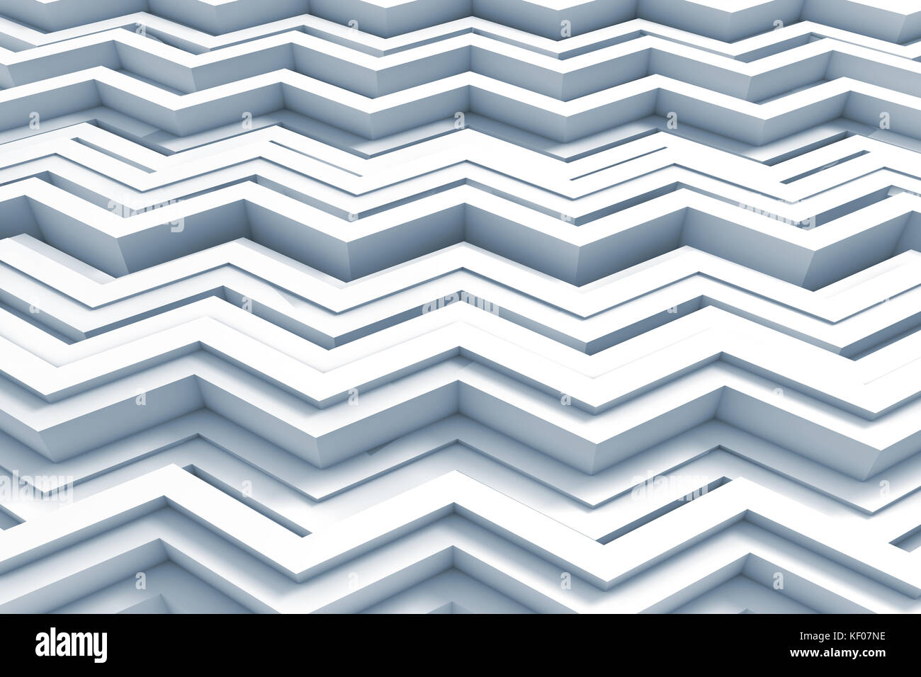 Geometric zig zag pattern background. 3D rendering Stock Photo - Alamy