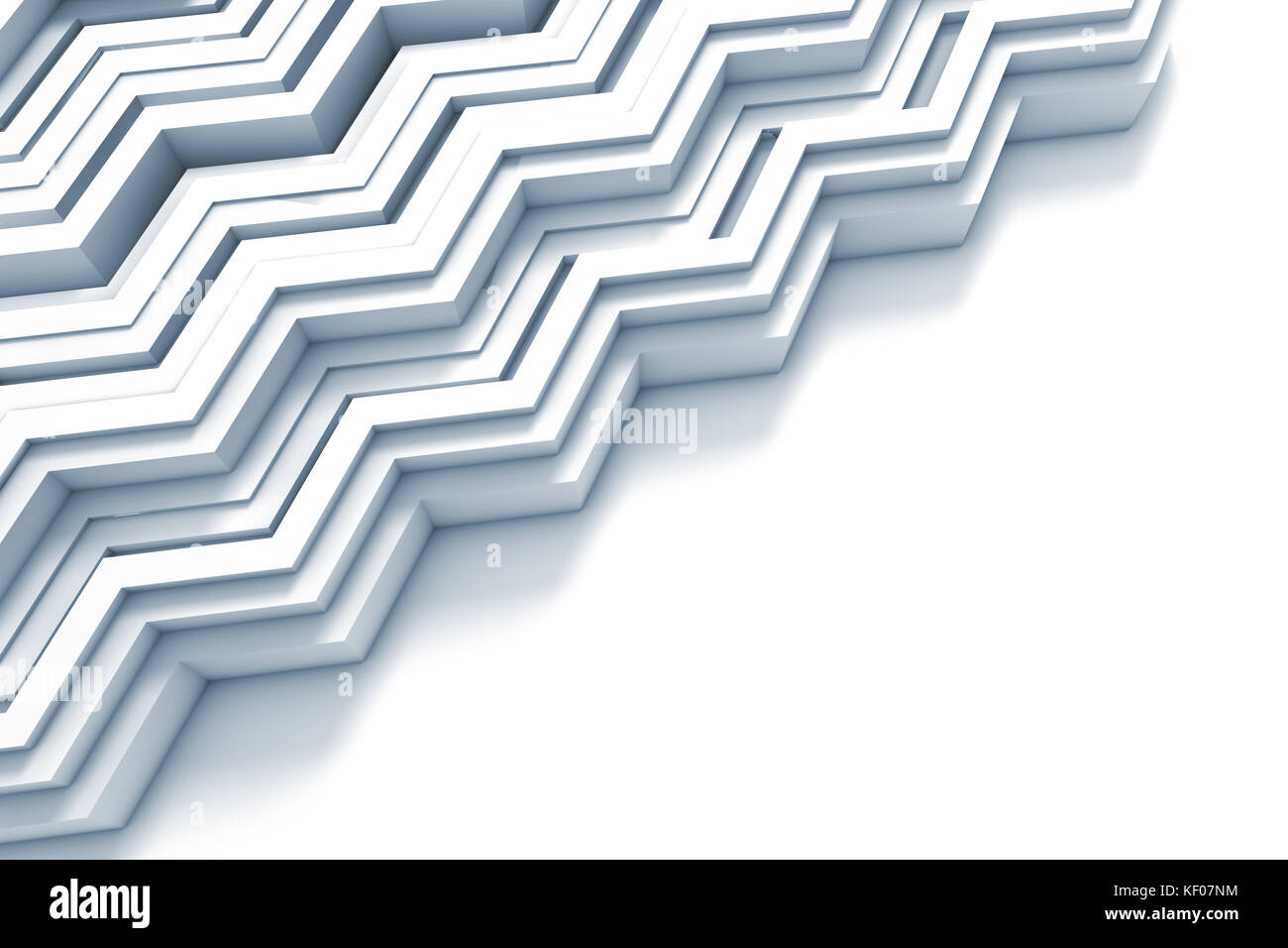 Geometric zig zag pattern background. 3D rendering Stock Photo - Alamy