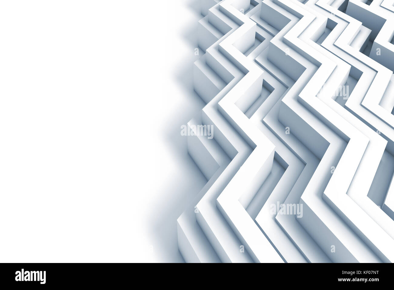 Geometric zig zag pattern background. 3D rendering Stock Photo - Alamy