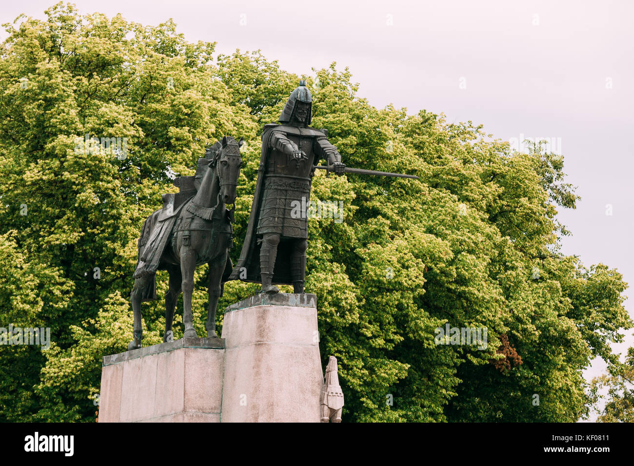 Statue grand duke gediminas hi-res stock photography and images - Alamy