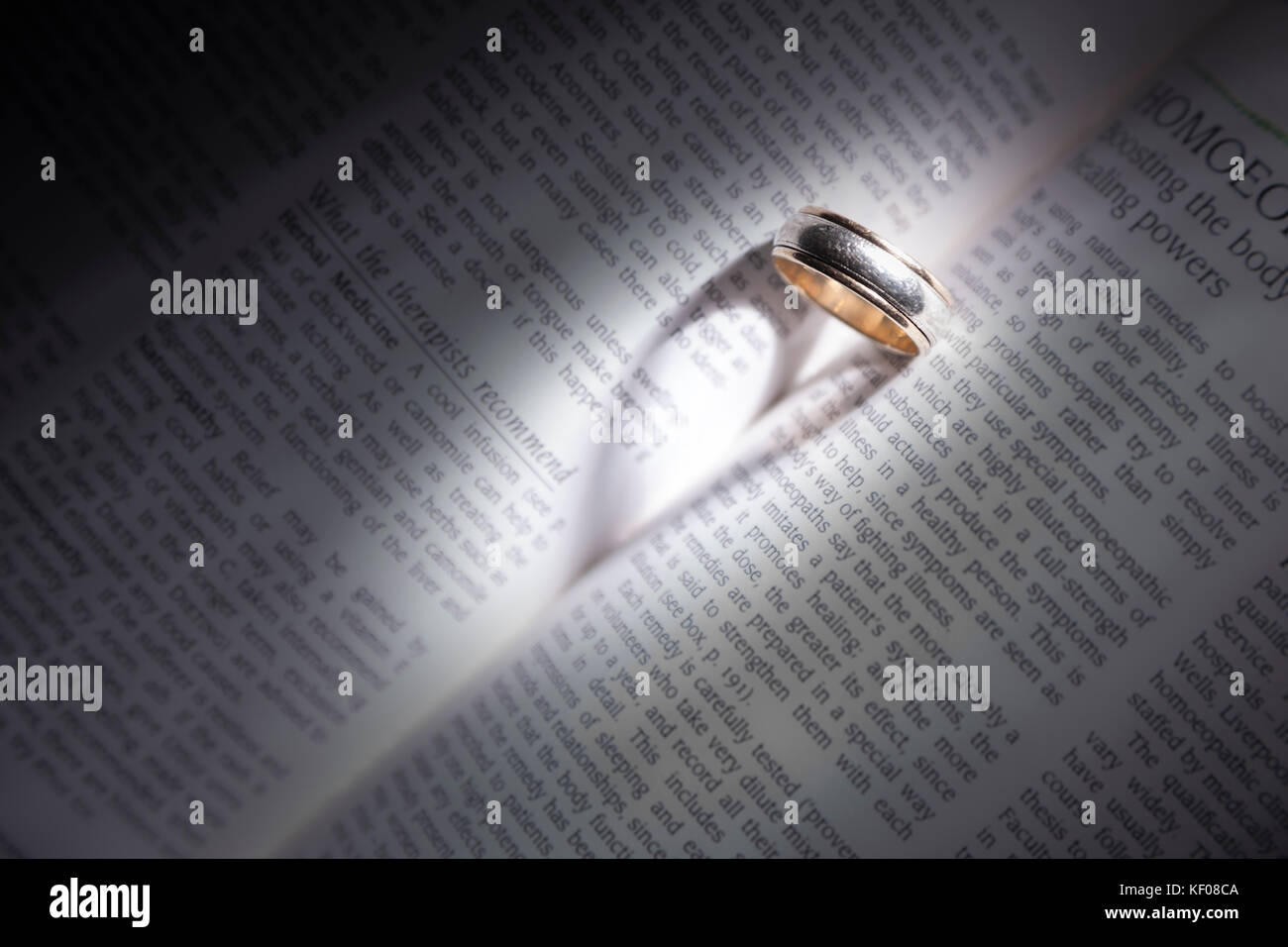 Wedding ring shadow hi-res stock photography and images - Alamy