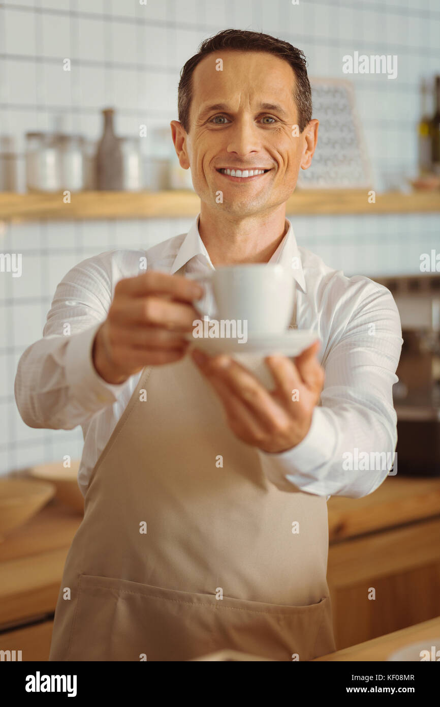 Positive happy man looking at you Stock Photo - Alamy