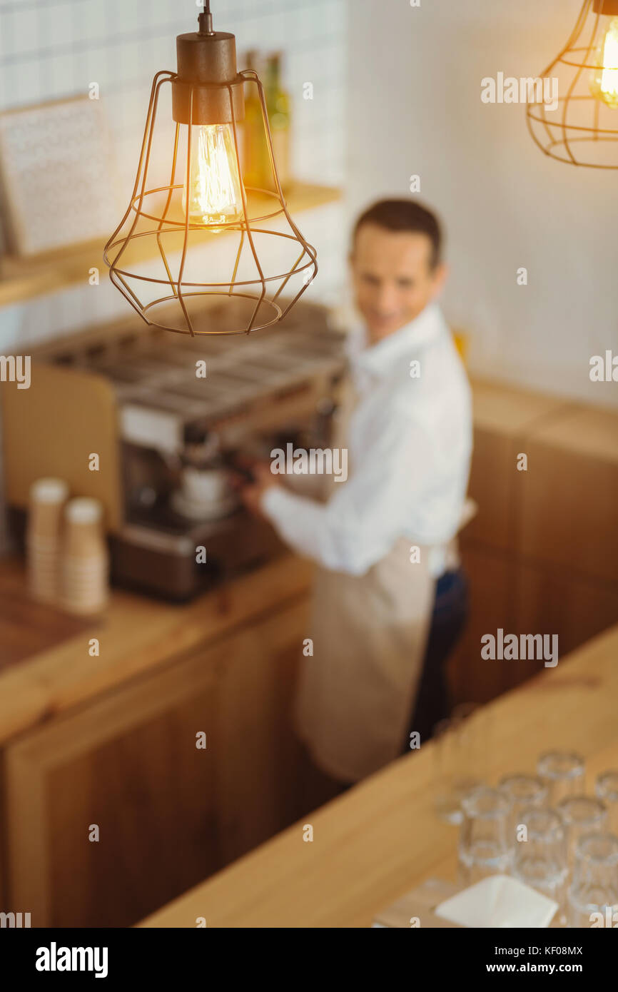 Selective focus of an electric bulb Stock Photo - Alamy