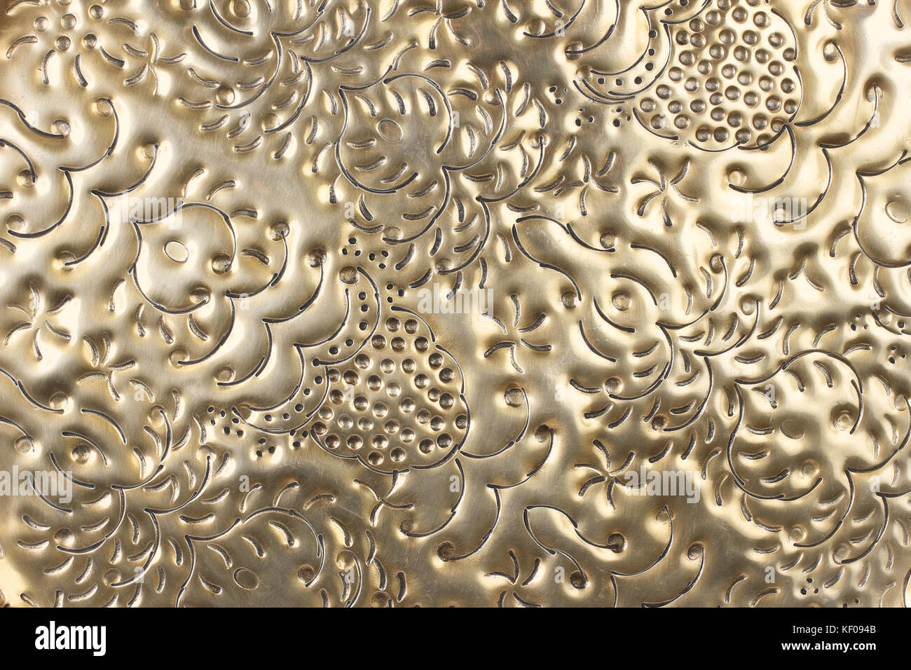 Close up of Brass Art Stock Photo - Alamy